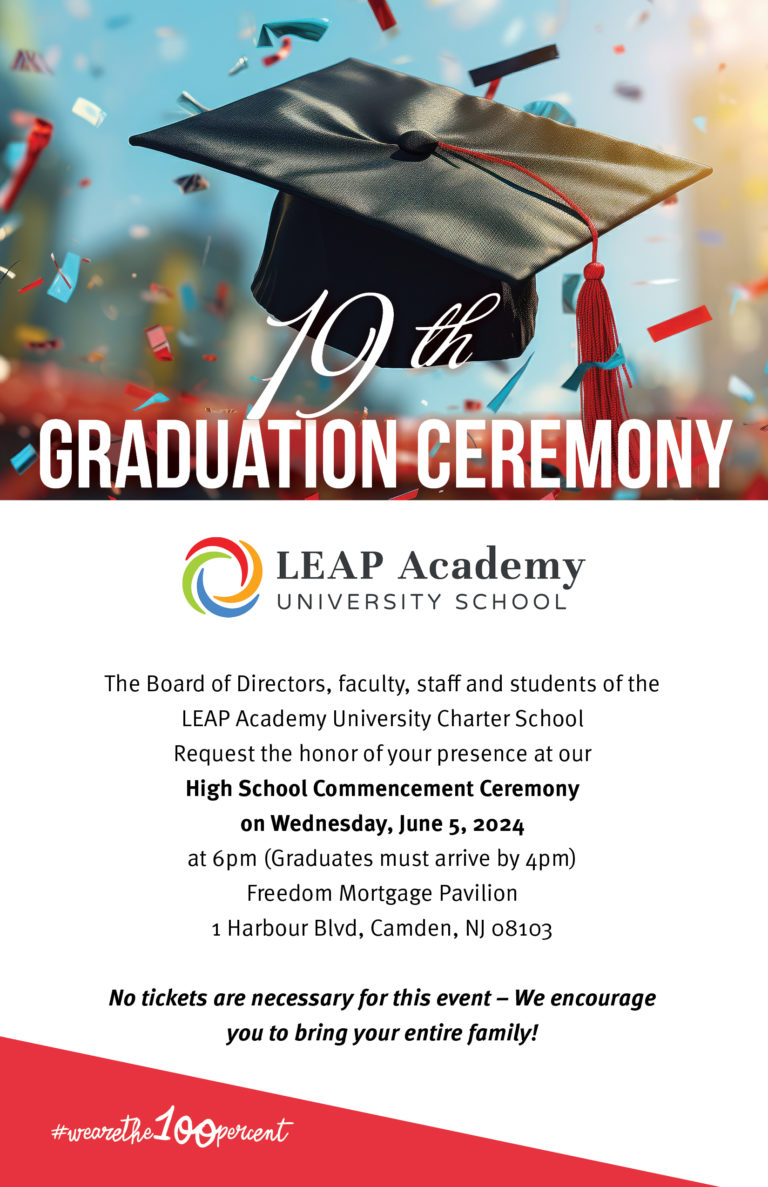 High School Commencement Ceremony | LEAP Academy University Charter School